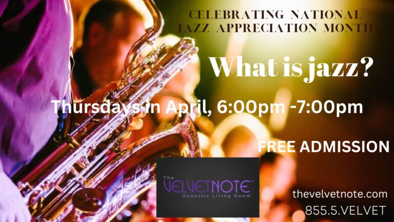 Thursday, April 6th: What is Jazz? | The Velvet Note